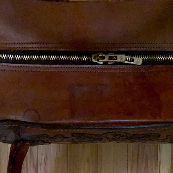 Accessories | Hand Tooled Leather Boot Bag | Poshmark